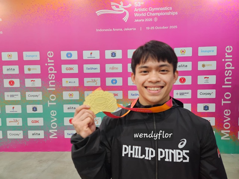 Carlos Yulo Wins Gold in Vault at the 53rd FIG Artistic Gymnastic World ...